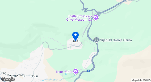 Klis, građevinsko zemljište - Eurovilla.hr